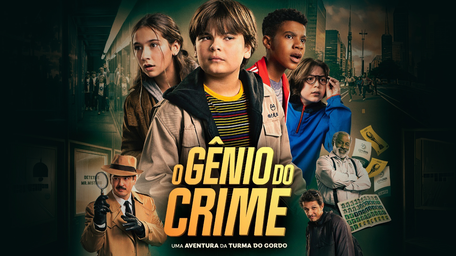 Paris Filmes divulga cartaz oficial de “O Gênio do Crime - Paris Filmes